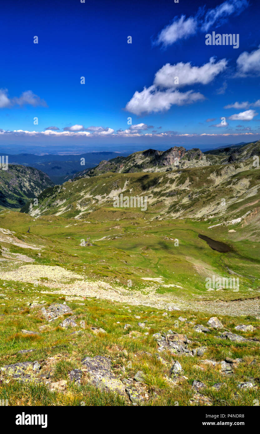 Beautiful landscape in the high mountain Stock Photo - Alamy