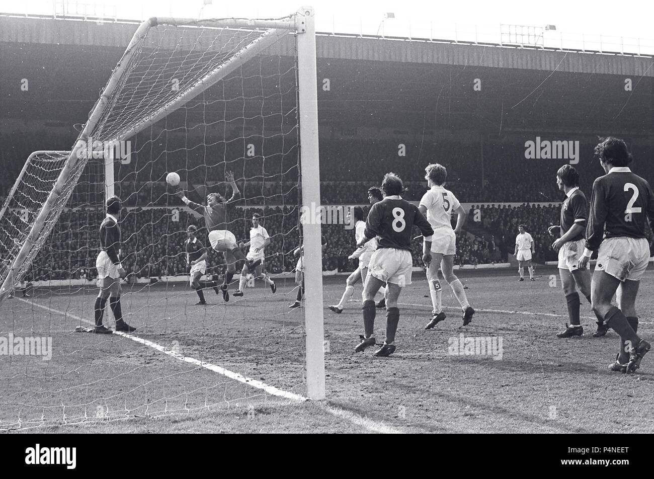 Leeds United training 1974 Stock Photo - Alamy