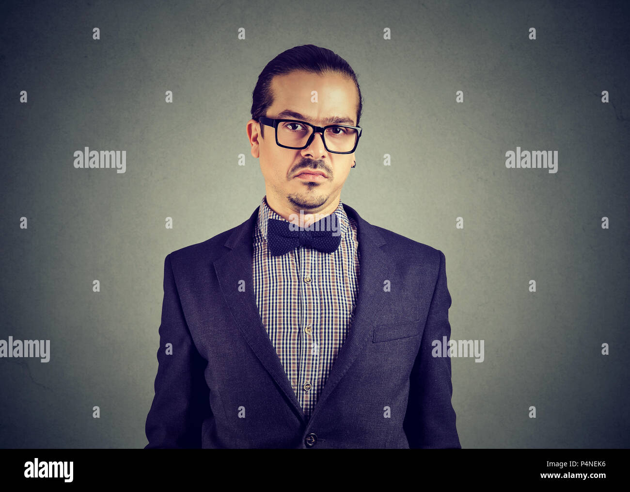 Grumpy looking man hi-res stock photography and images - Alamy