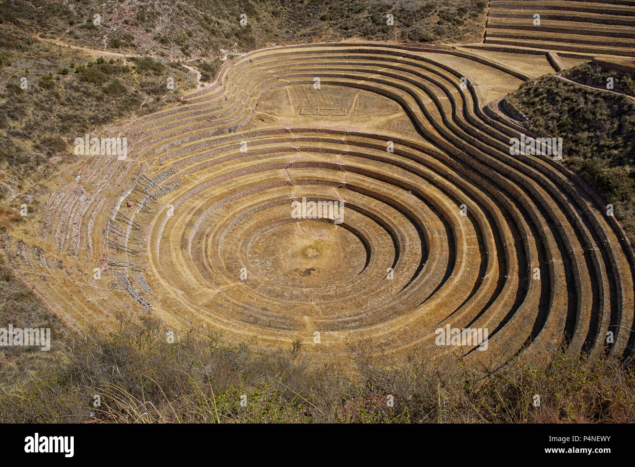 The Mysterious Moray Agricultural Terraces of the Incas, Cusco Peru ...