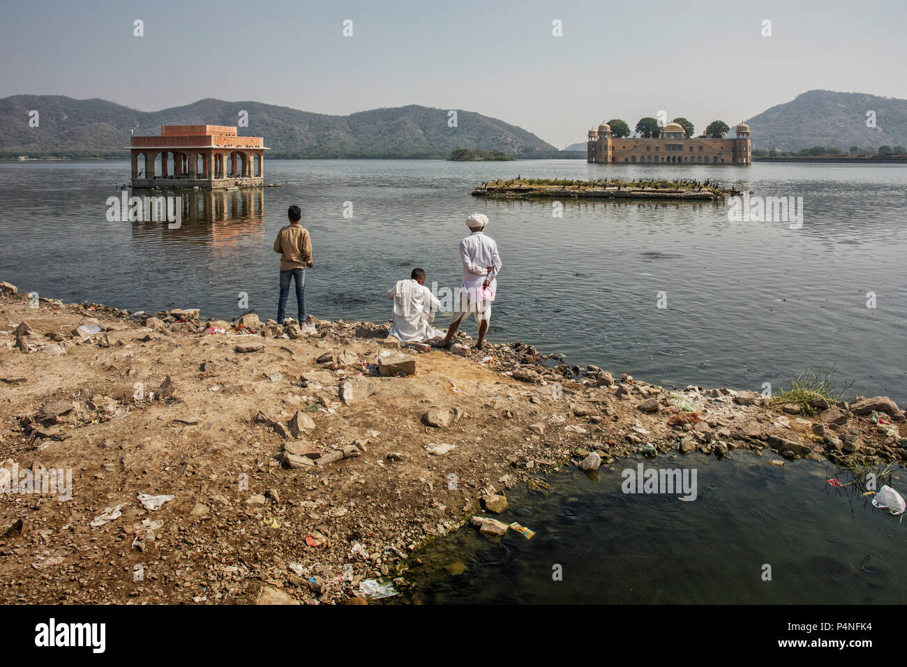 The palace Jal Mahal. Jal Mahal (Water Palace) was built during the ...