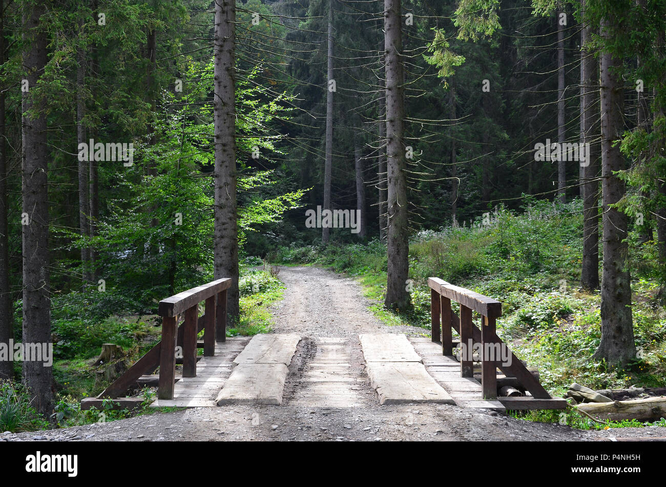 Driving across small bridge in hi-res stock photography and images - Alamy