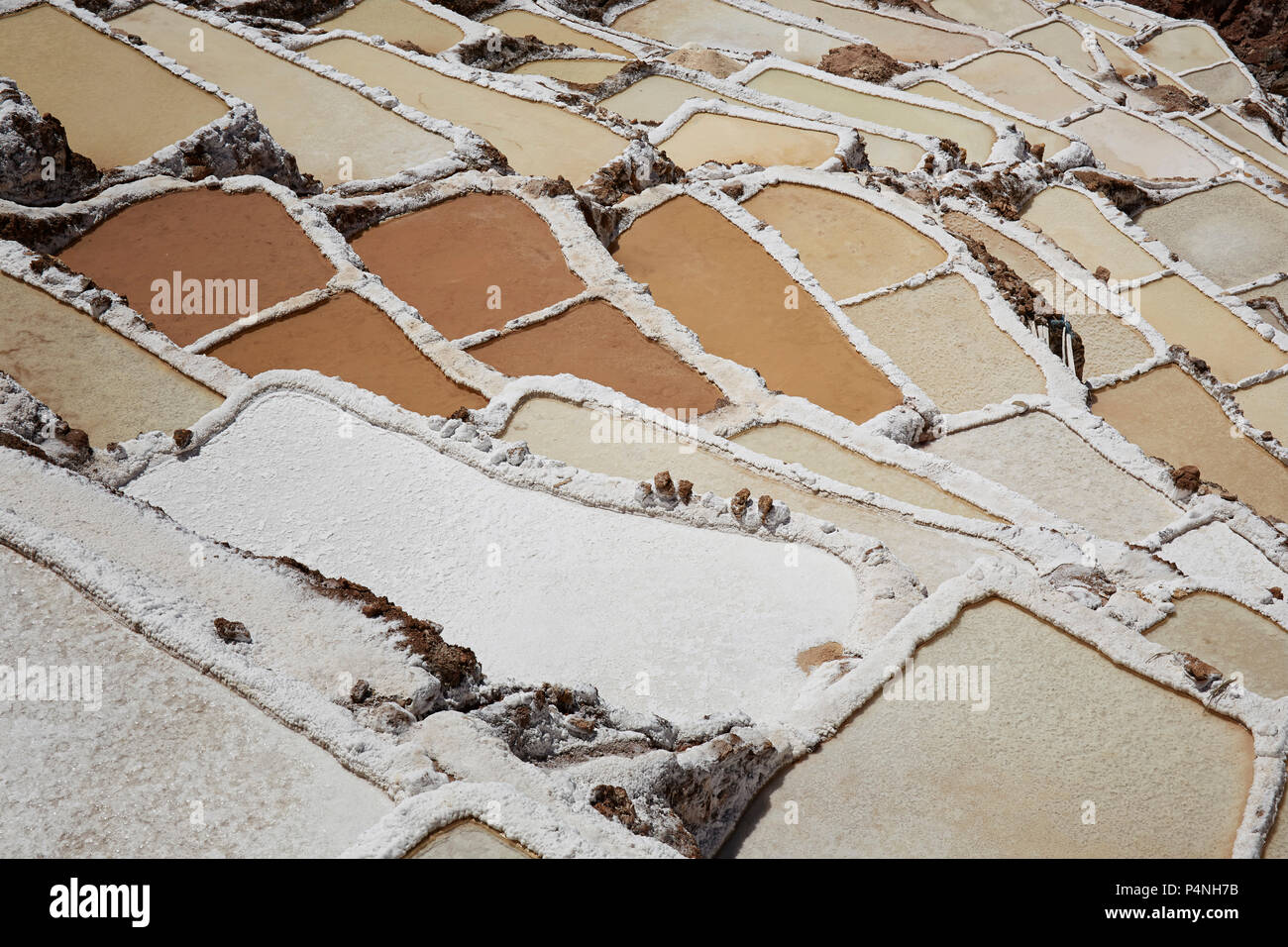 Traditional salt mines near Cuzco, Peru Stock Photo - Alamy