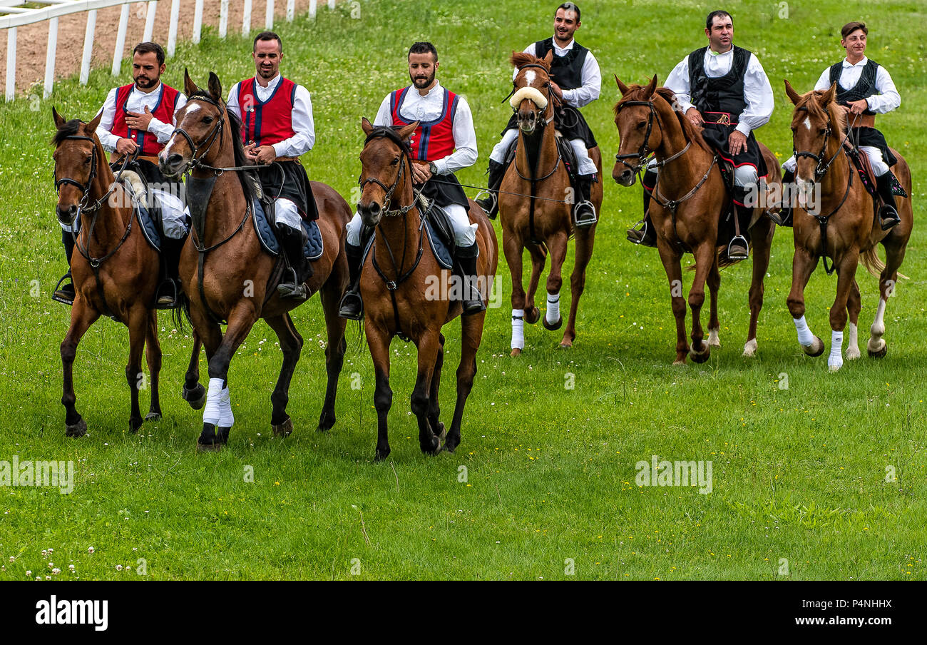 Italy Sardinia Sassari " Cavalcata Sarda " Festival Stock Photo - Alamy