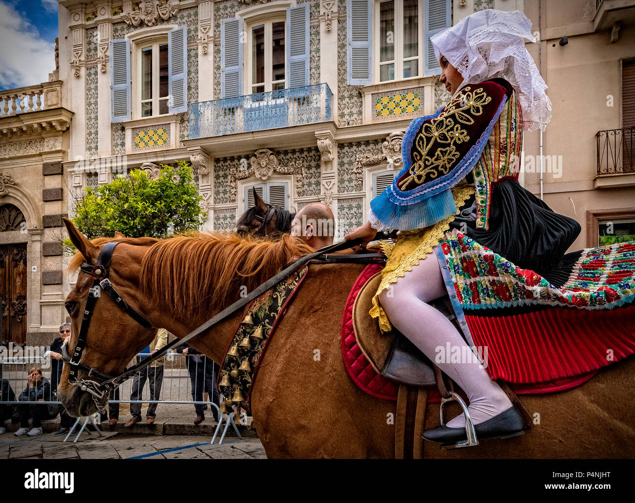 Italy Sardinia Sassari " Cavalcata Sarda " Festival Sennori's dress ...