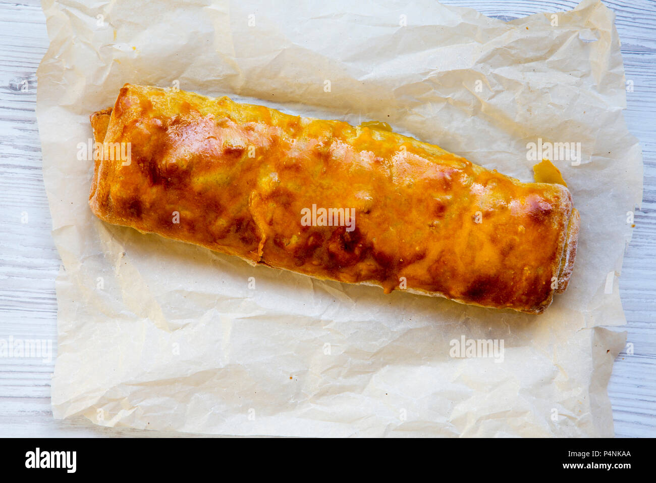 Apfelstrudel above hi-res stock photography and images - Alamy