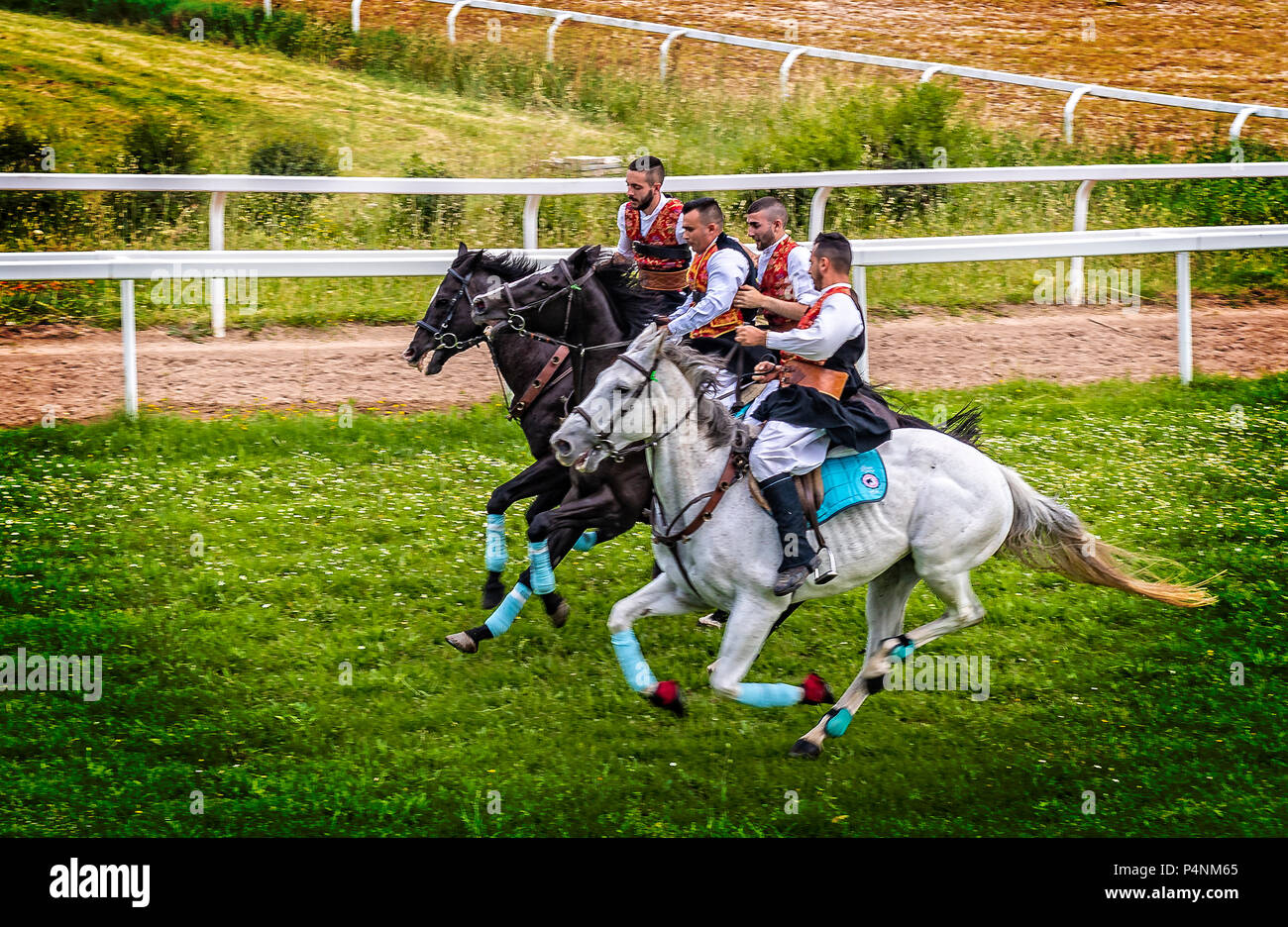 Italy Sardinia Sassari " Cavalcata Sarda " Festival Stock Photo - Alamy