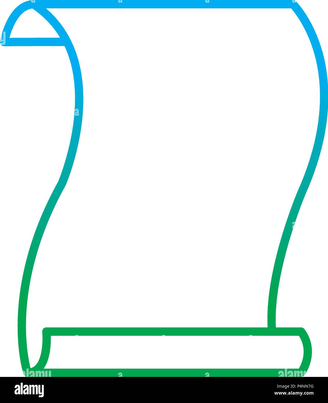 degraded line sheet paper business document note vector illustration ...