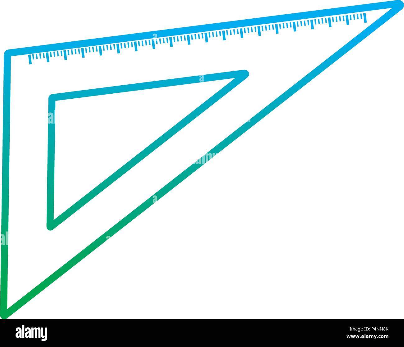 degraded line squard ruler design school tool vector illustration Stock ... degraded line squard ruler design school tool vector illustration Stock ...