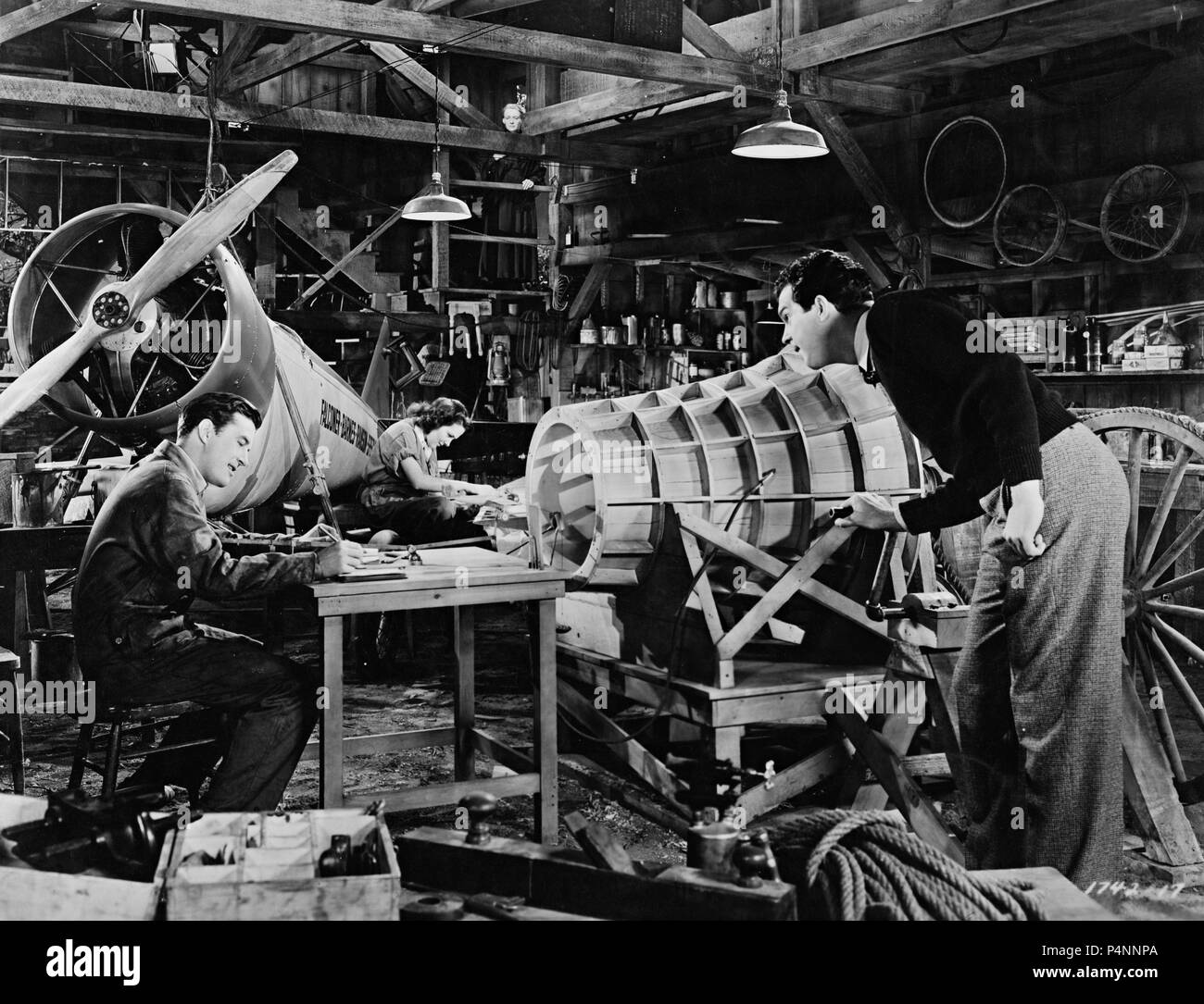 William wellman men with wings hi-res stock photography and images - Alamy