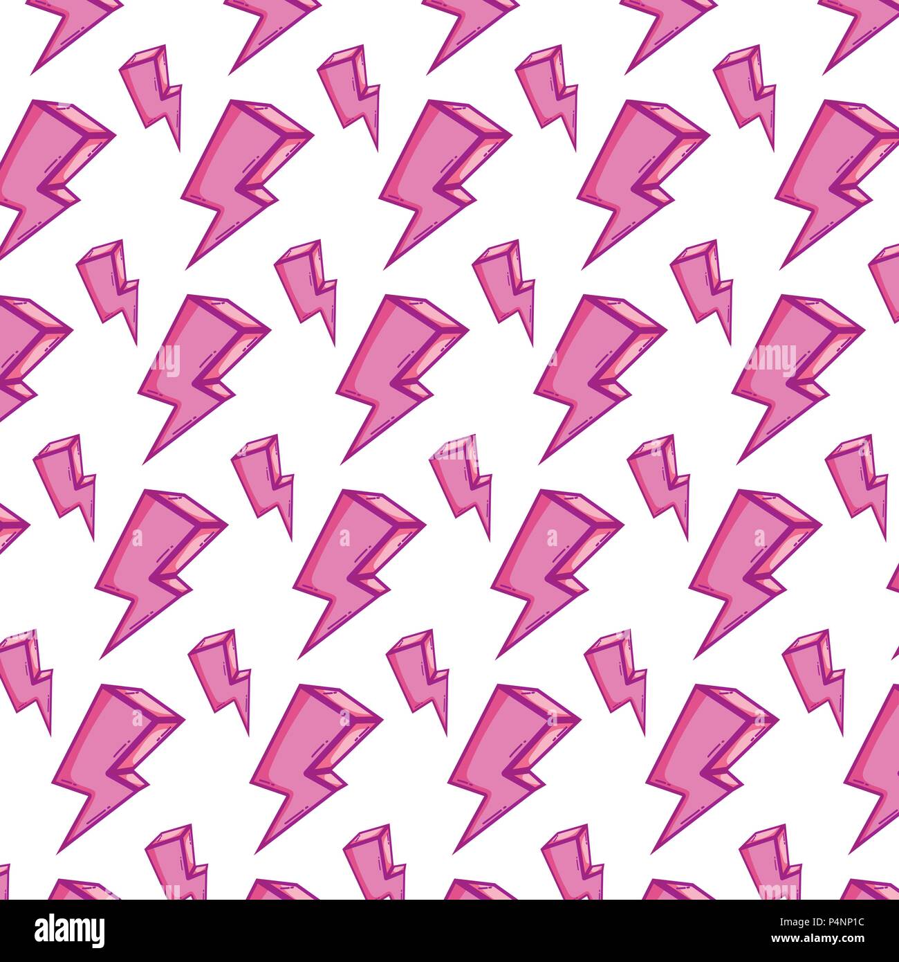 cute thunder ray weather background vector illustration Stock Vector ...