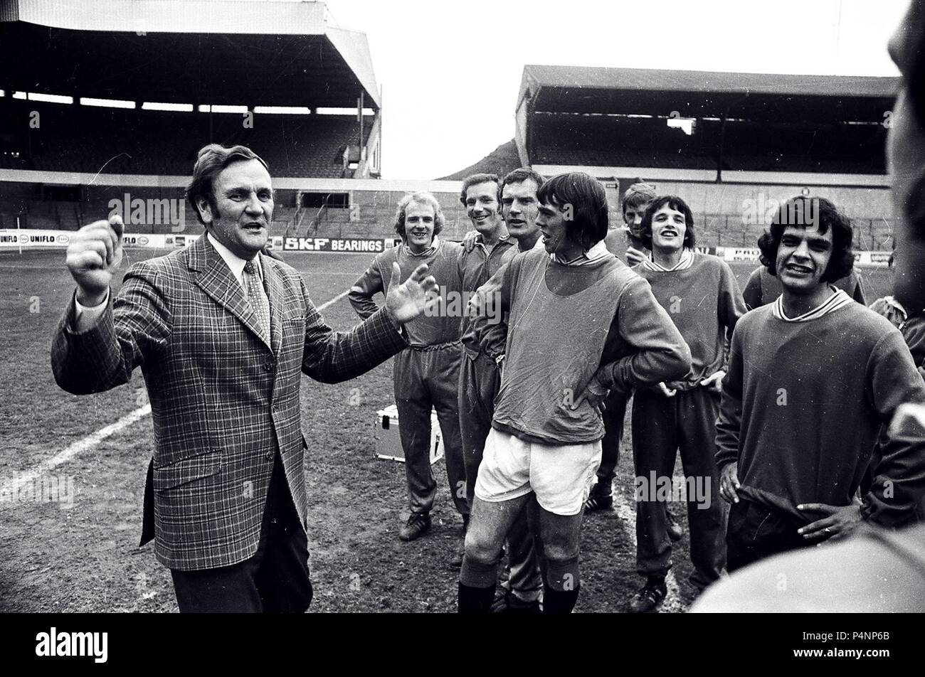 Don Revie Leeds United Champions 1974 Stock Photo - Alamy