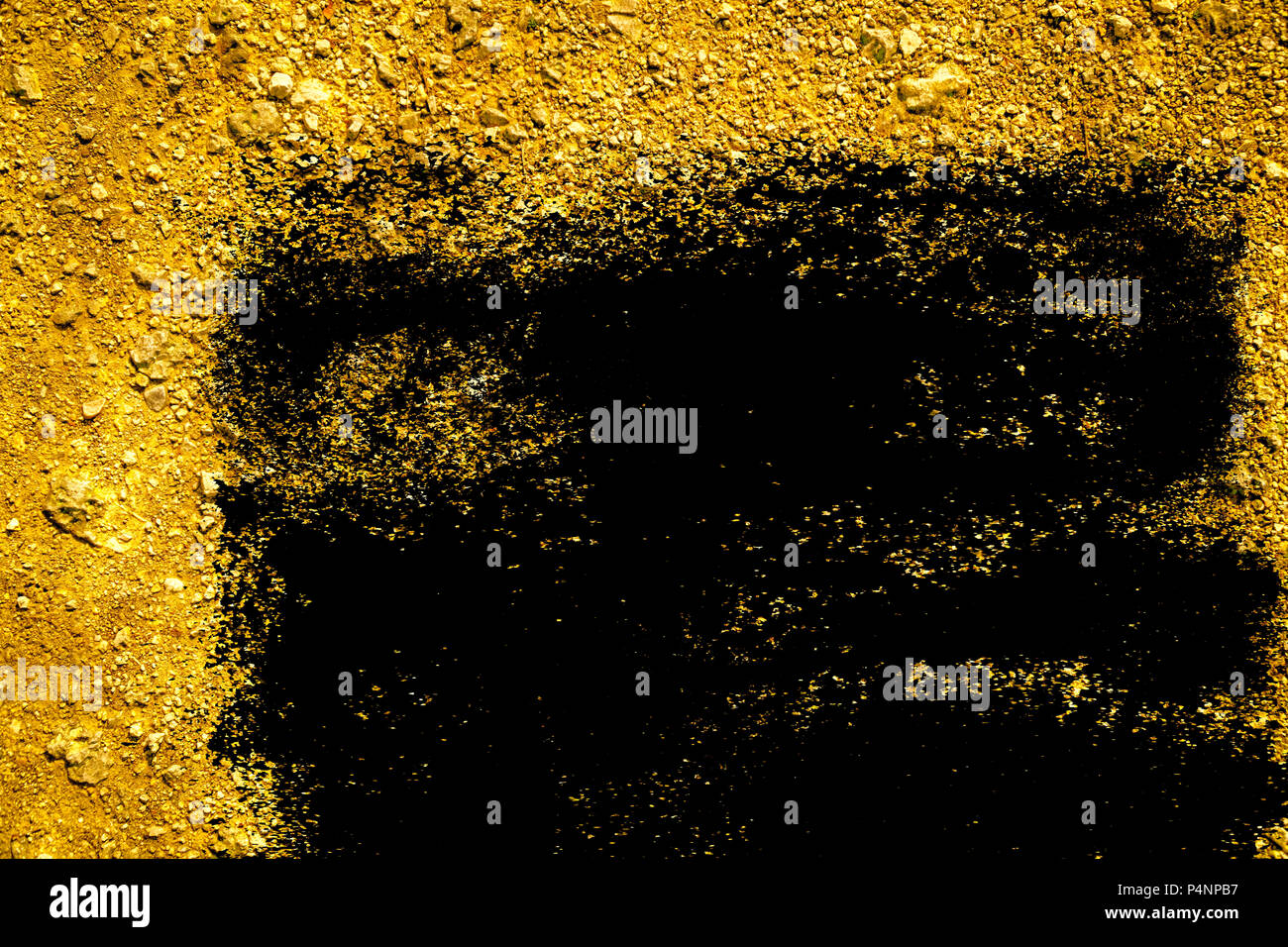 Grunge Ultra yellow Ground texture, sand surface, stone background ...