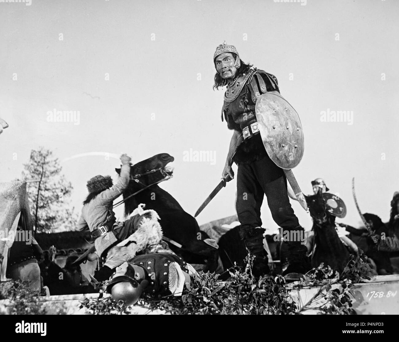 Original Film Title: THE SIGN OF THE PAGAN. English Title: THE SIGN OF ...