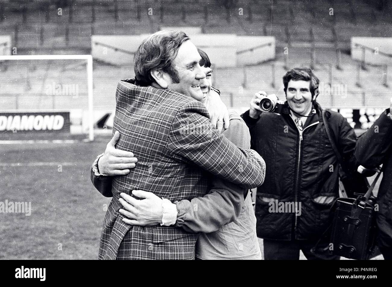 Don Revie Leeds United Champions 1974 Stock Photo - Alamy