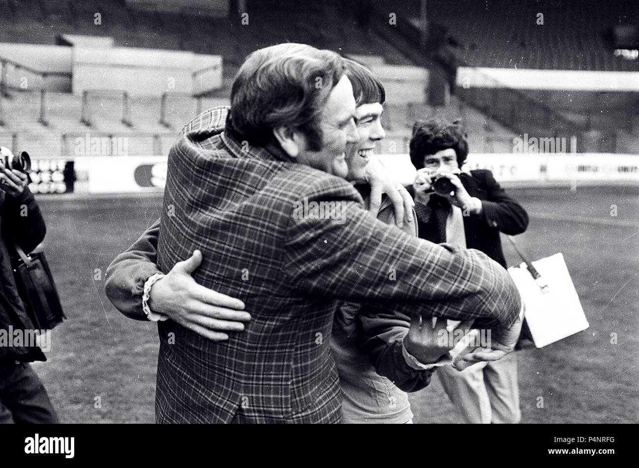 Don Revie Leeds United Champions 1974 Stock Photo - Alamy