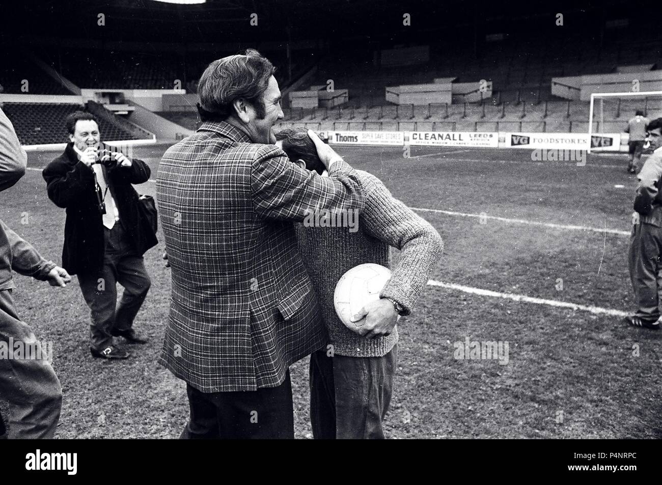 Don Revie Leeds United Champions 1974 Stock Photo - Alamy