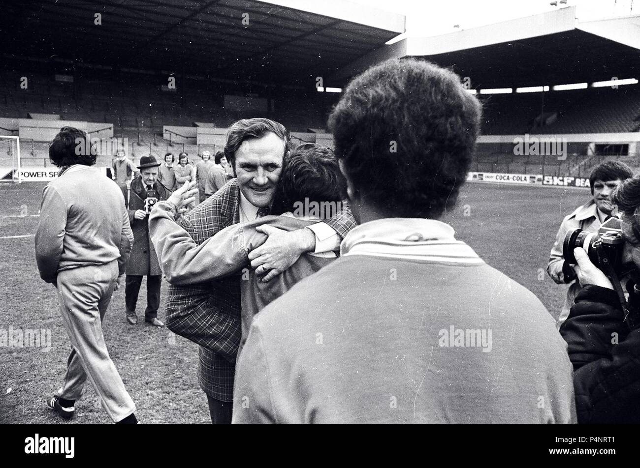 Don Revie Leeds United Champions 1974 Stock Photo - Alamy