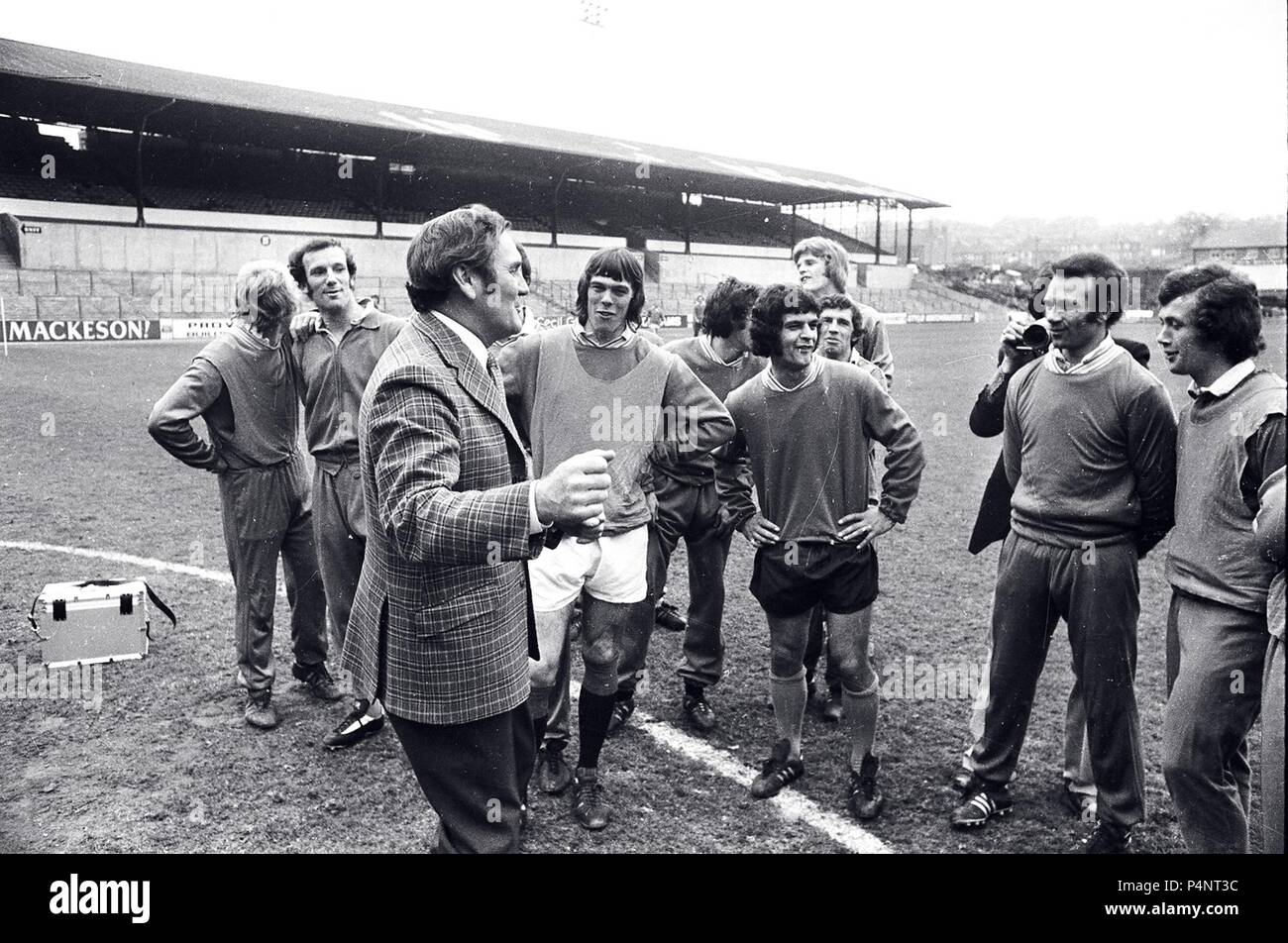 Don Revie Leeds United Champions 1974 Stock Photo - Alamy