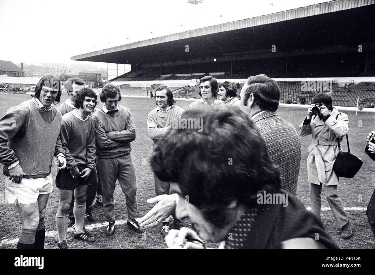 Don Revie Leeds United Champions 1974 Stock Photo - Alamy
