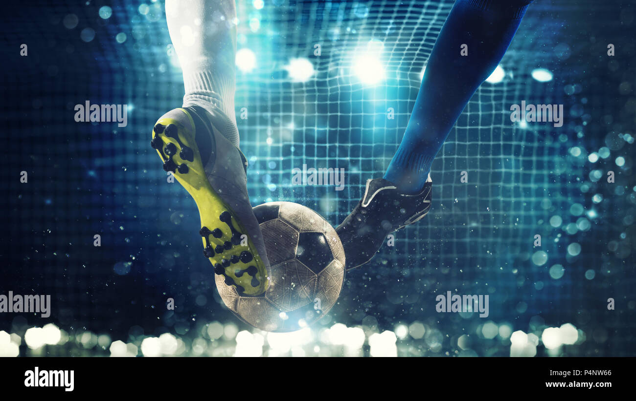 Football goal hi-res stock photography and images - Alamy