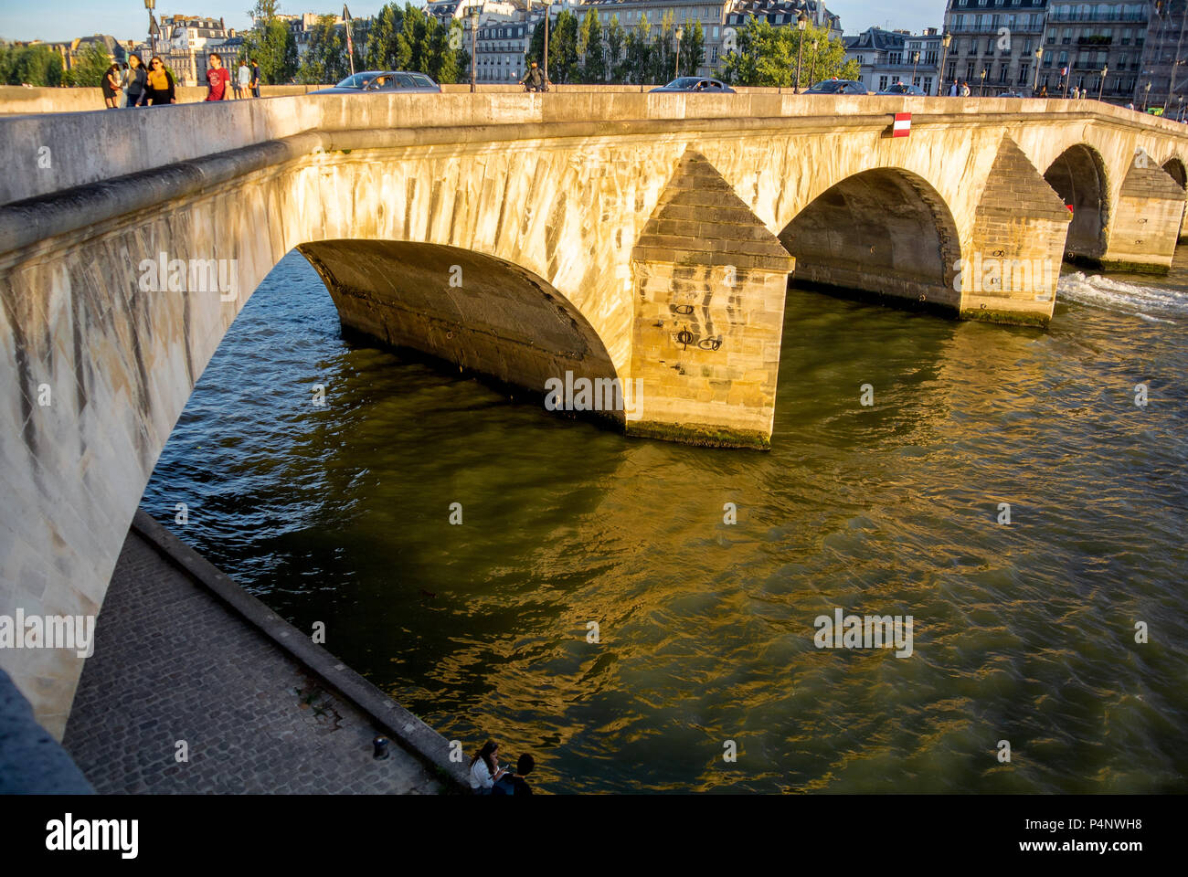 Pont Royal on the river Seine, paris, france Stock Photo - Alamy