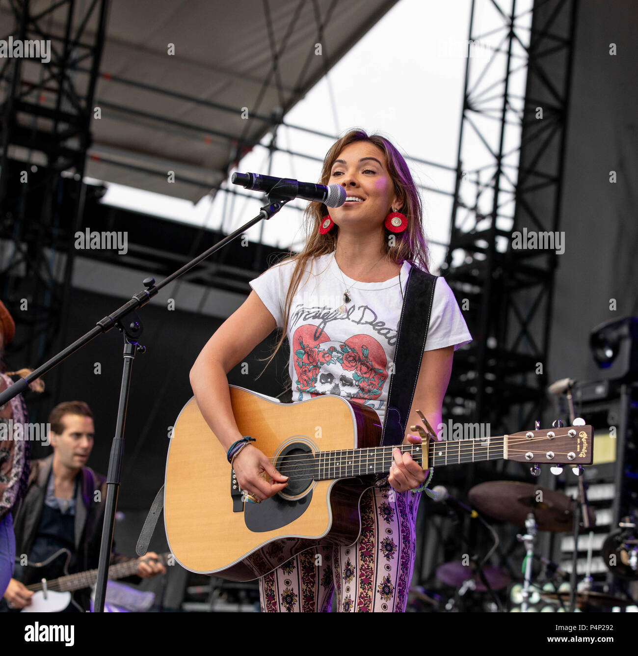 Chicago, Illinois, USA. 22nd June, 2018. NAOMI COOKE of Runaway June ...