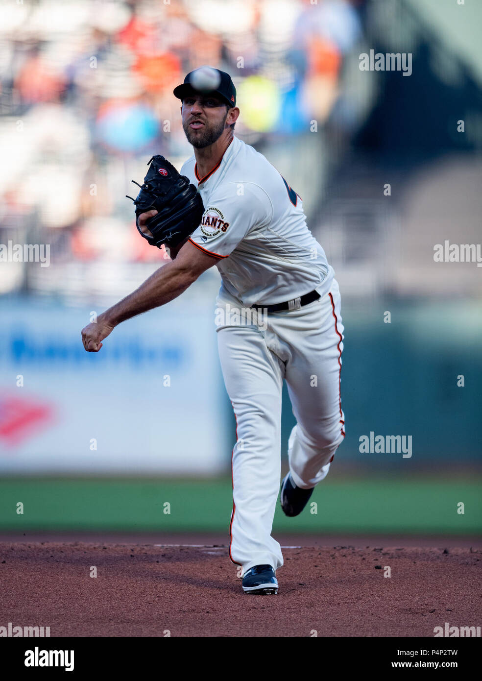 San Francisco, California, USA. 21st June, 2018. San Francisco Giants ...