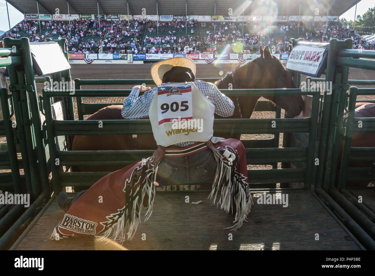 Reno rodeo hi-res stock photography and images - Alamy