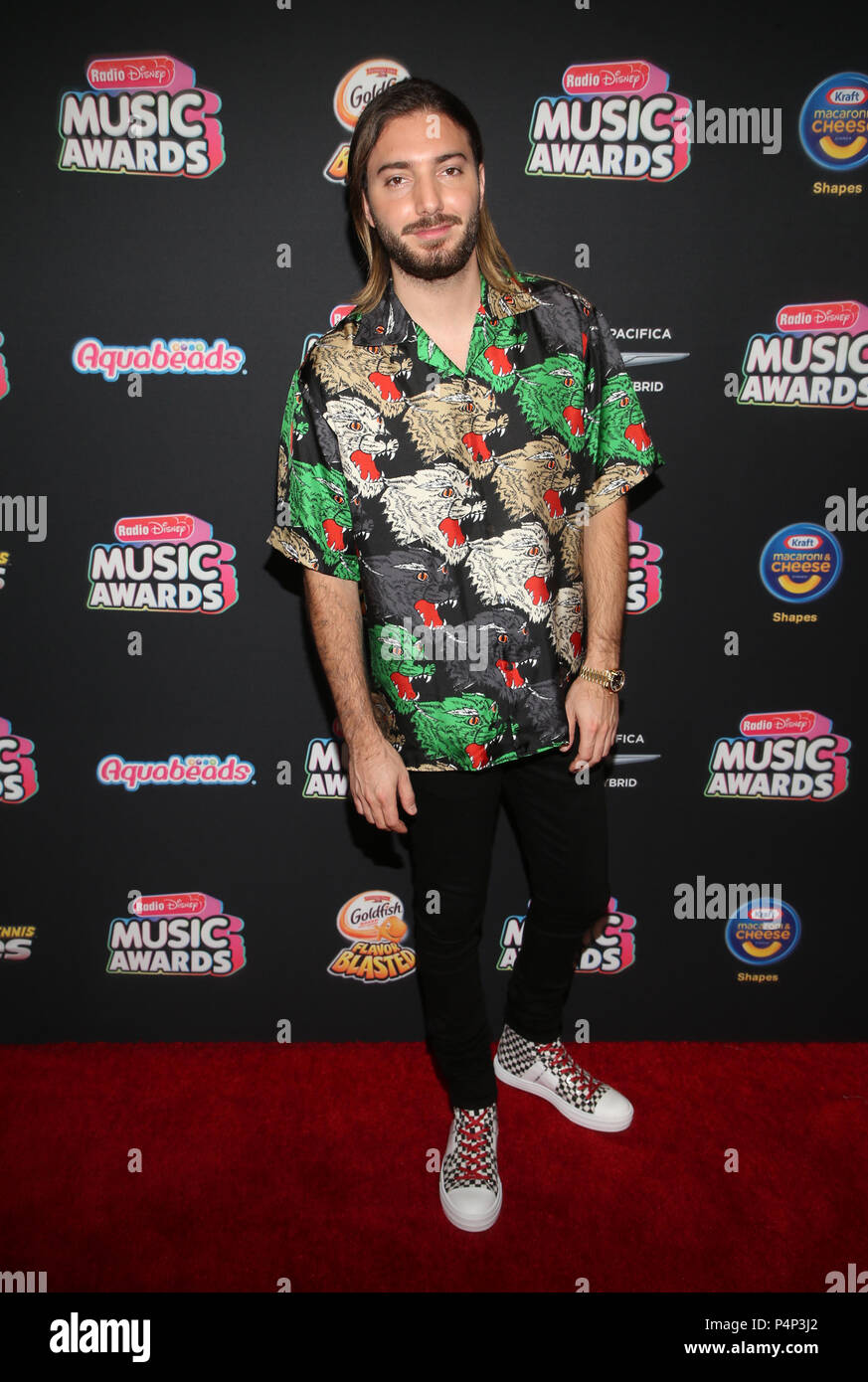 HOLLYWOOD, CA - JUNE 22: Alesso, at the 2018 Radio Disney Music Awards ...