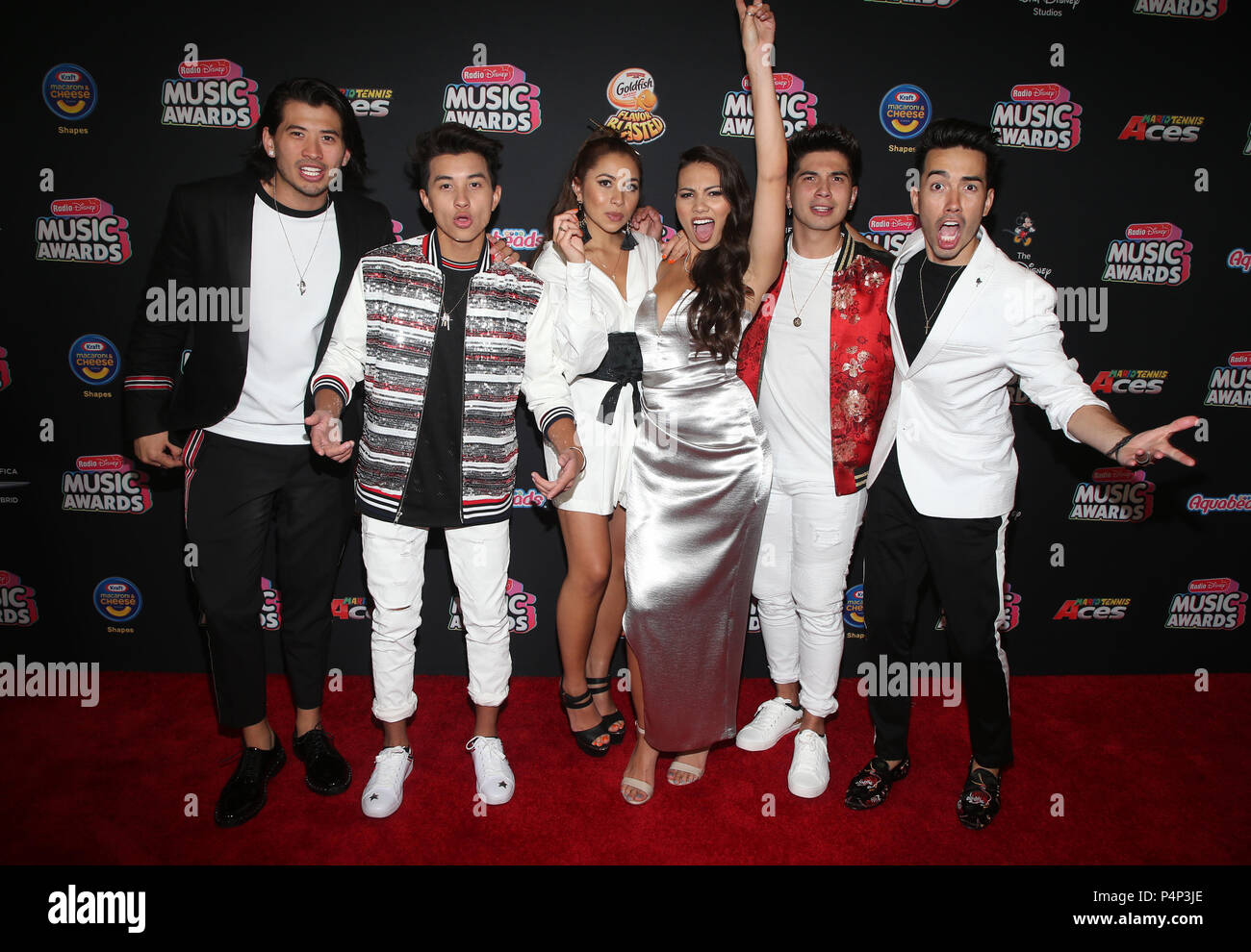 HOLLYWOOD, CA - JUNE 22: JAGMAC, at the 2018 Radio Disney Music Awards ...