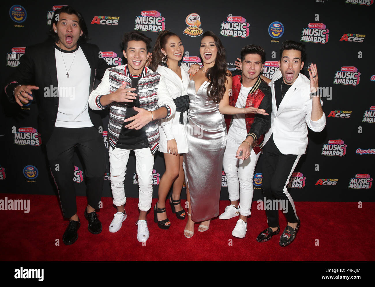 HOLLYWOOD, CA - JUNE 22: JAGMAC, at the 2018 Radio Disney Music Awards ...