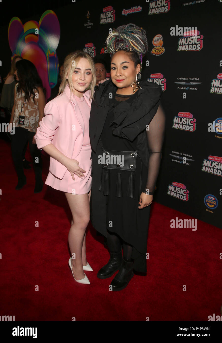 Hollywood, Ca. 22nd June, 2018. Sabrina Carpenter, Raven-Symone, at the ...