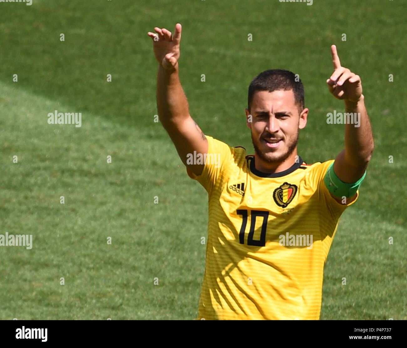 Moscow, Russia. 23rd June, 2018. Soccer: FIFA World Cup, Group G, 2nd ...