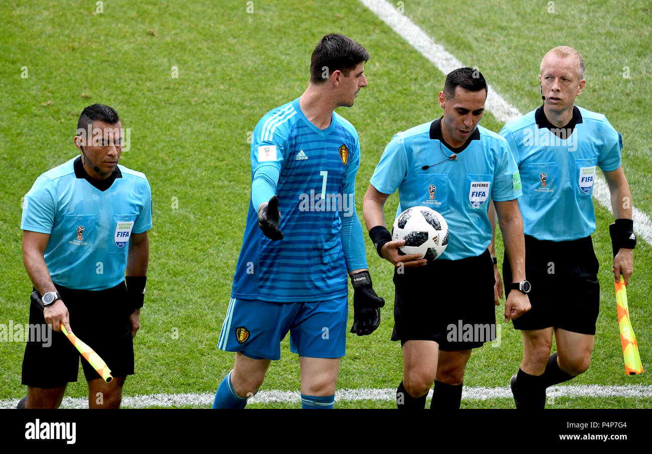 Moscow, Russia. 23rd June, 2018. Soccer: FIFA World Cup, Group G, 2nd ...