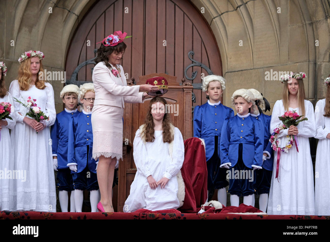 Peebles beltane festival hi-res stock photography and images - Alamy