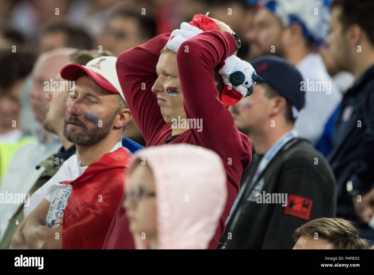 Serbian fans hi-res stock photography and images - Alamy