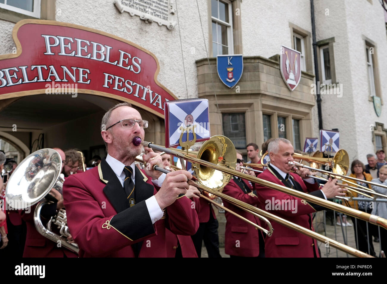 Peebles beltane festival hi-res stock photography and images - Alamy