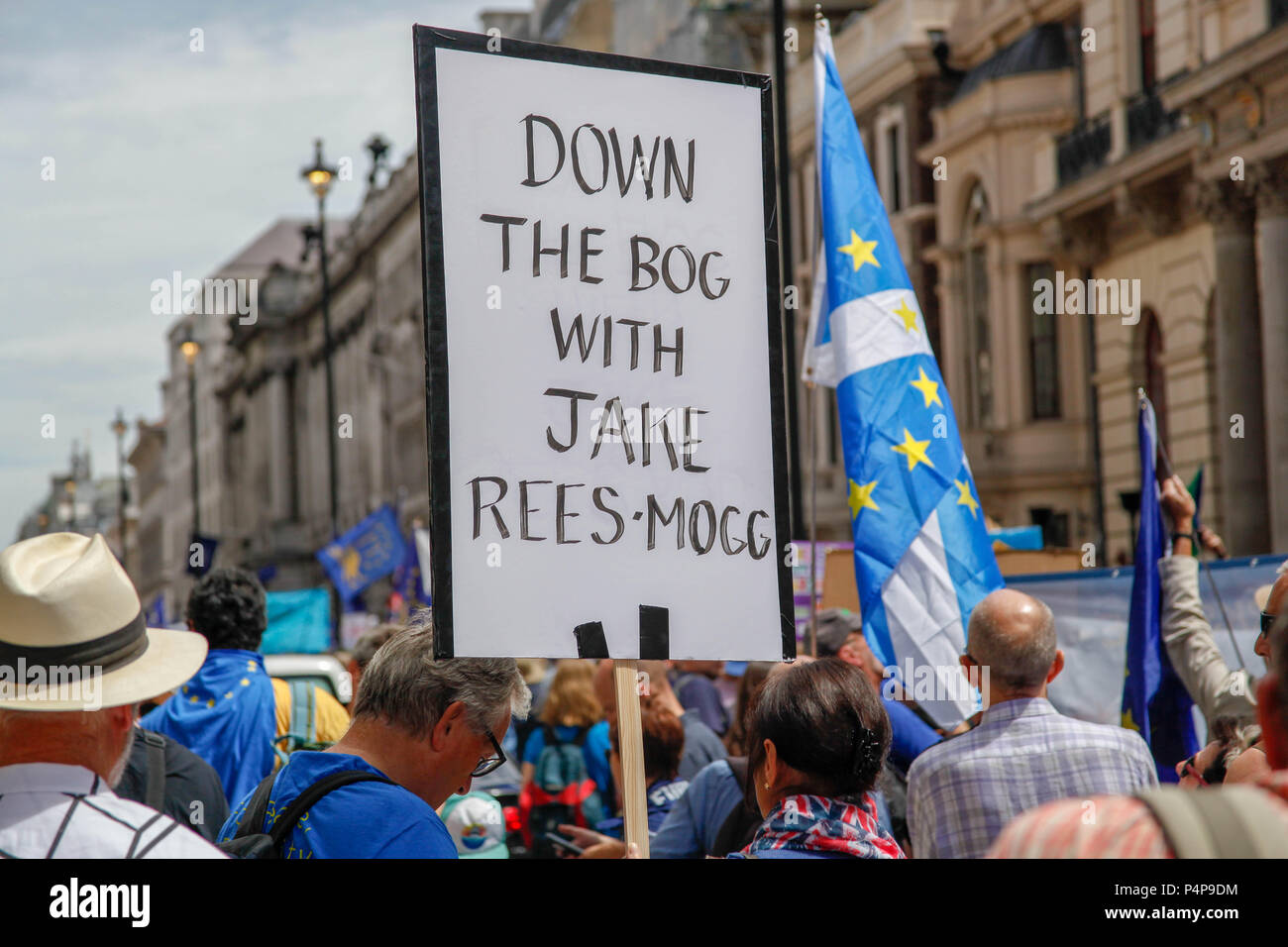 Brexit vote leave sign vote remain sign hi-res stock photography and ...