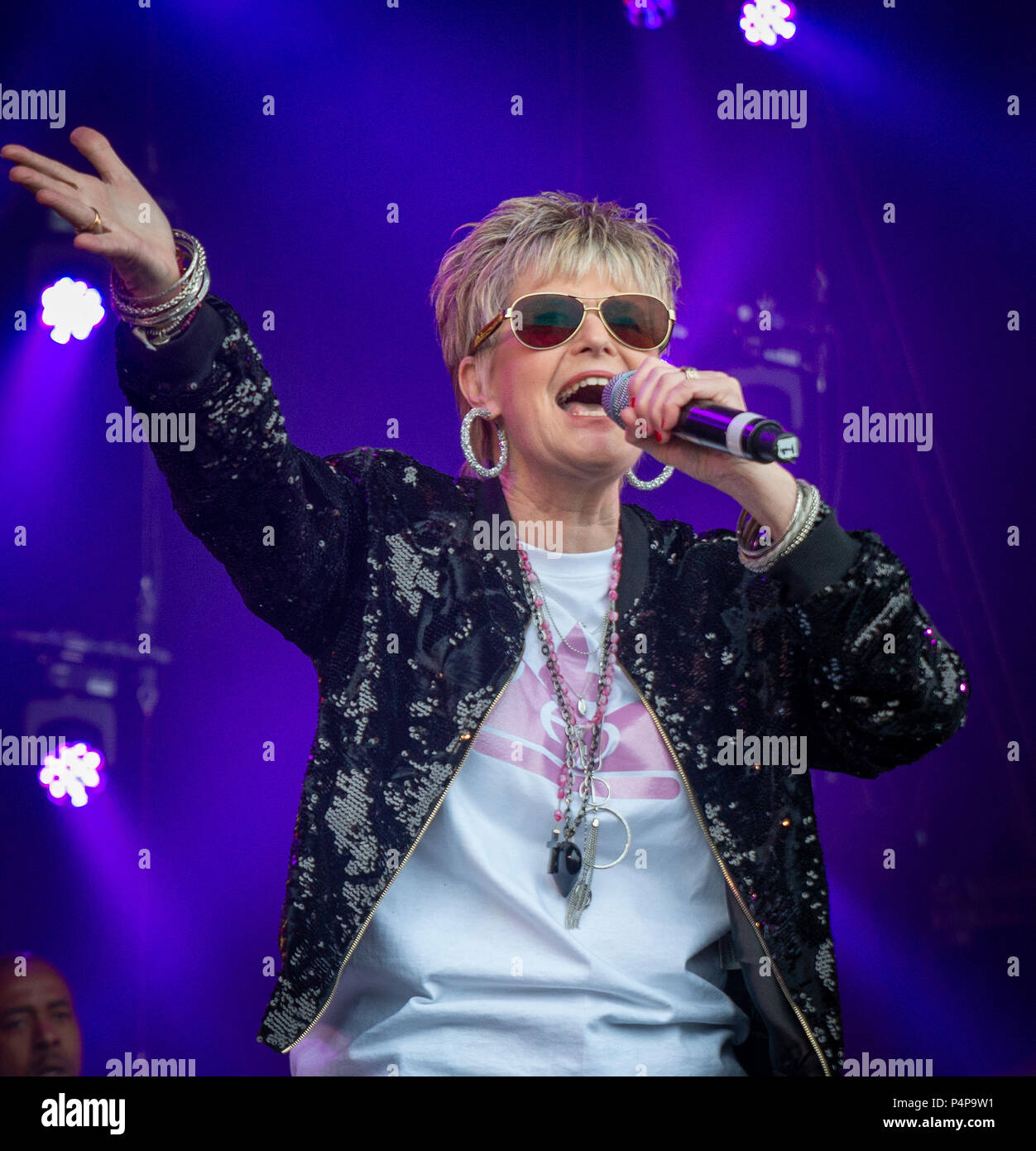 Edinburgh, UK. 23rd June 2018. Lets Rock Scotland Dalkeith Country Park ...