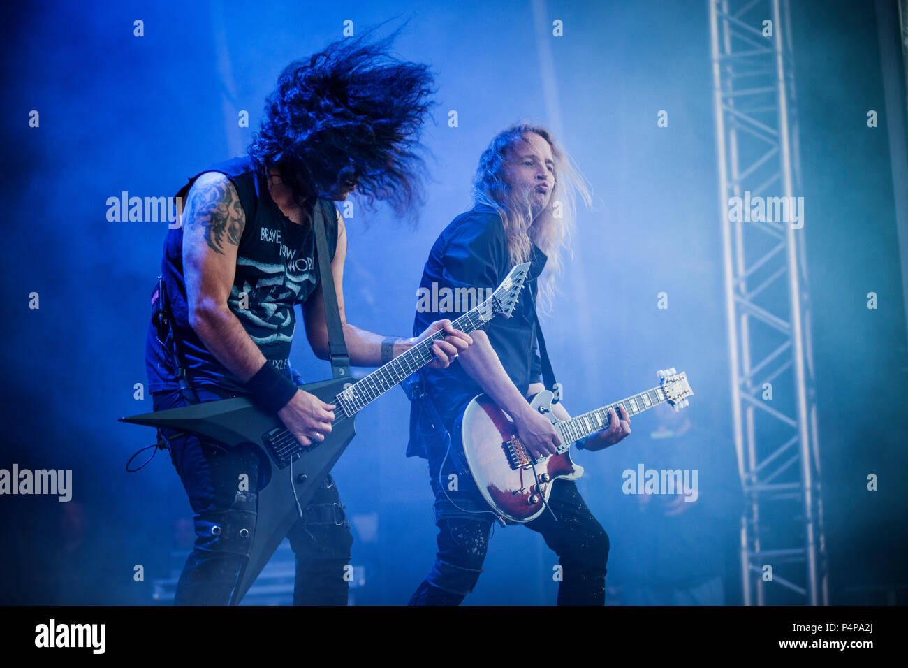 Denmark Copenhagen June 22 2018 The German Thrash Metal Band