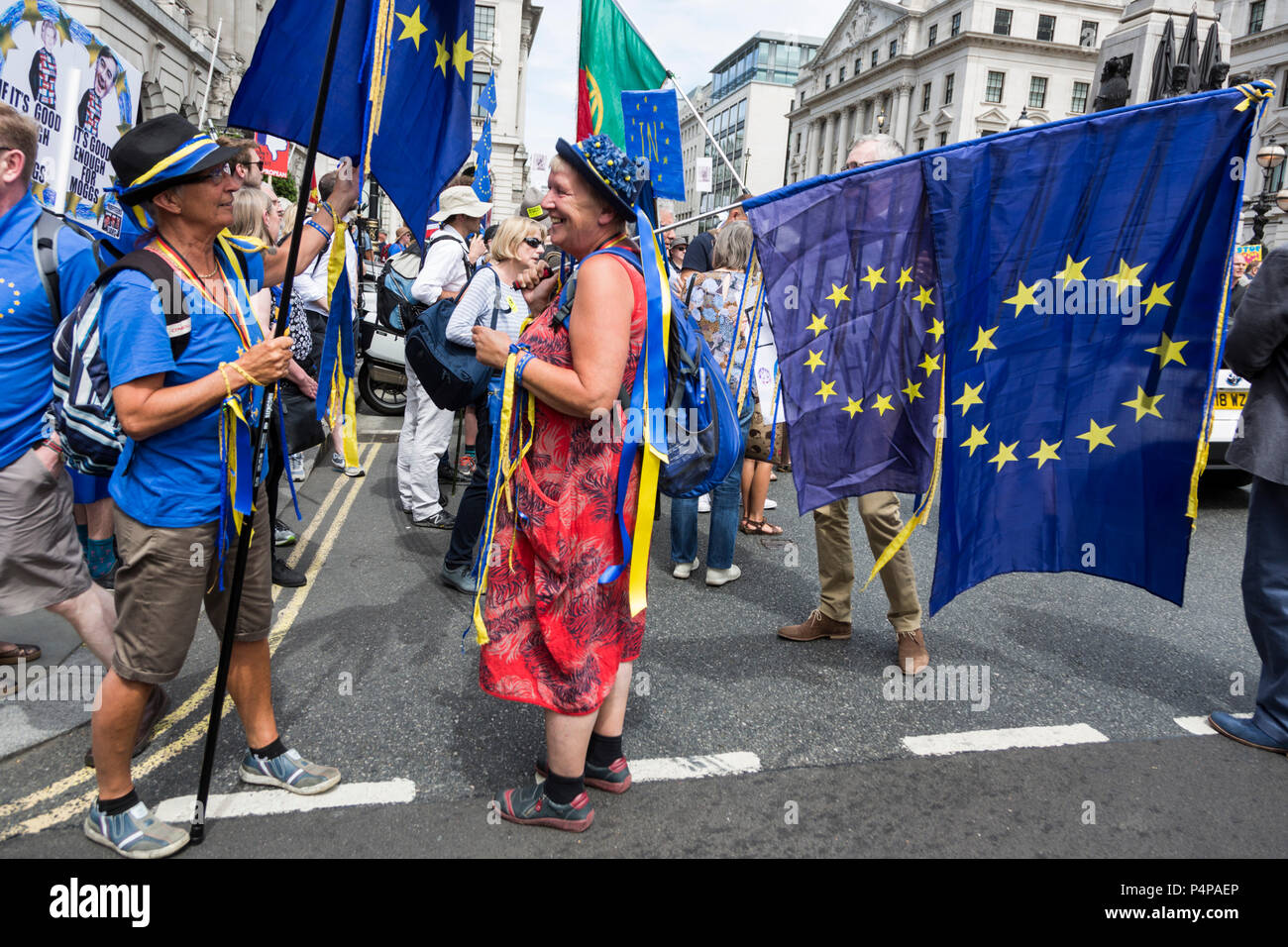 Pall mall with flags hi-res stock photography and images - Alamy