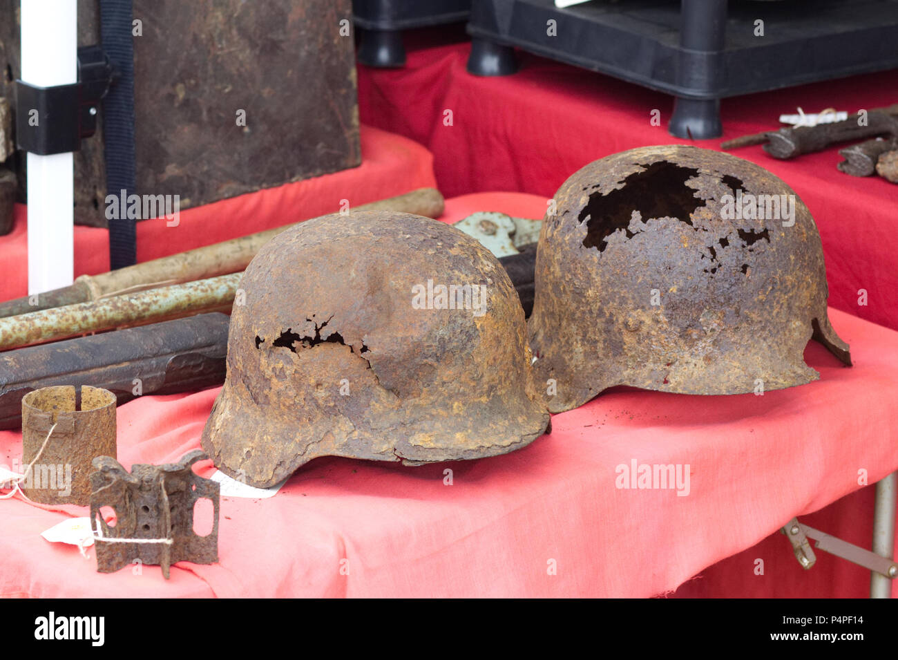 Rusted german war memorabilia hi-res stock photography and images - Alamy