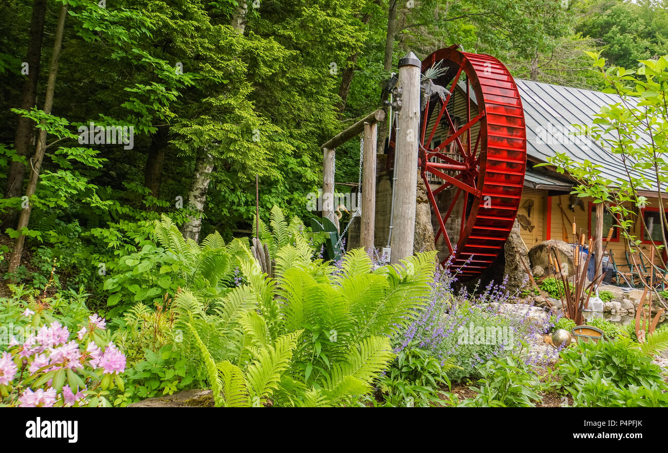 Historic water wheel hi-res stock photography and images - Alamy