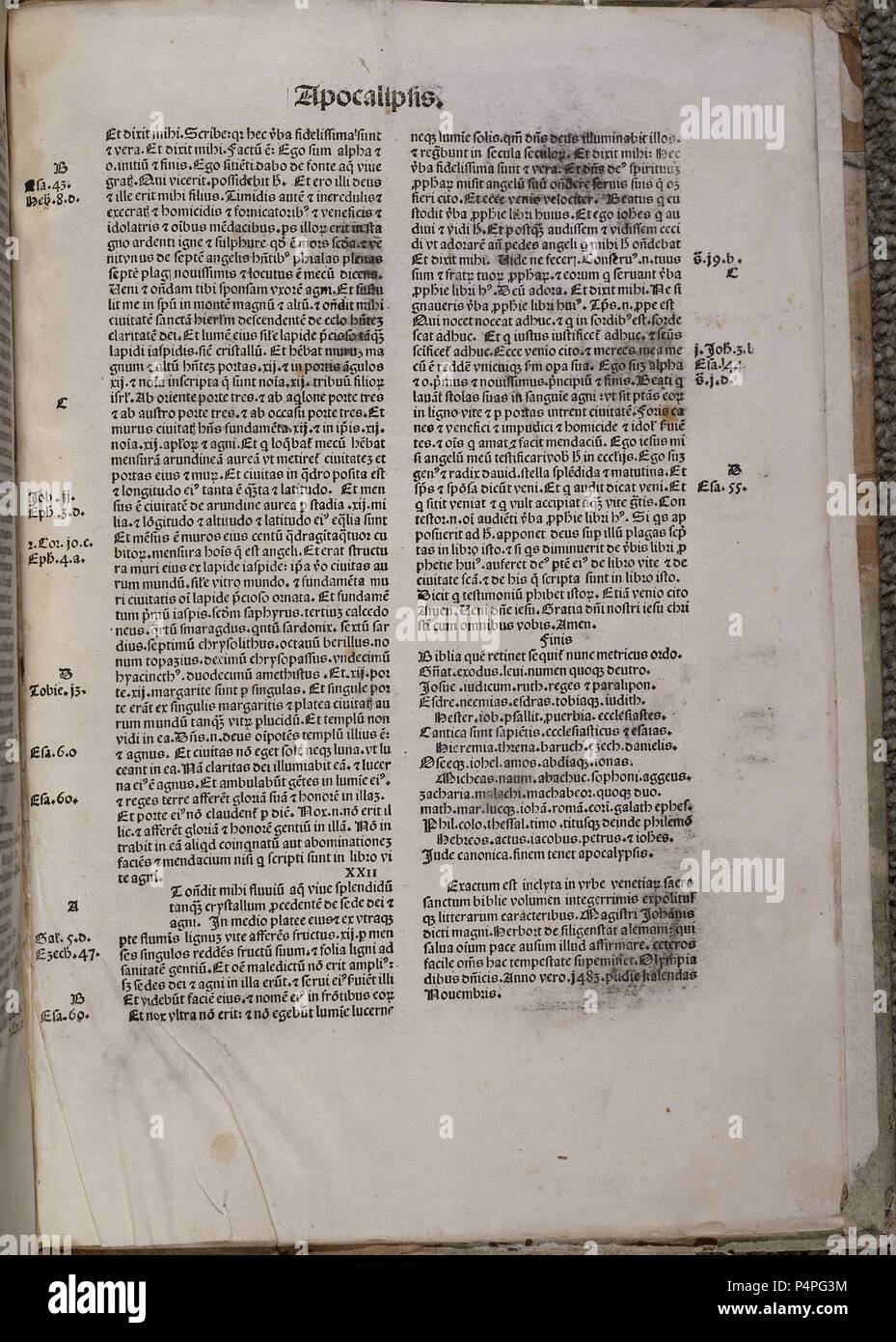 Apocalipsis biblia hi-res stock photography and images - Alamy