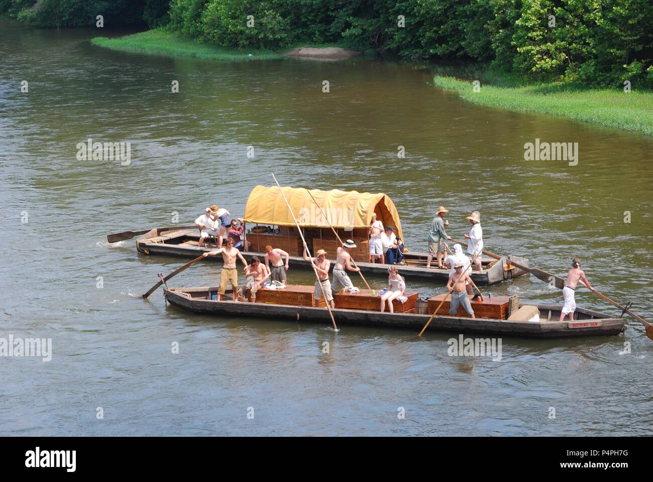 25th annual seven-day James River Batteau Festival departs Lynchburg ...