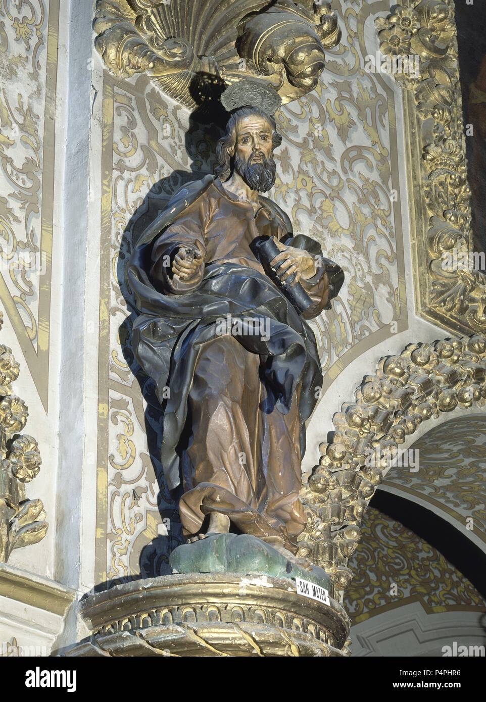 SAN MATEO APOSTOL - SIGLO XVIII - BARROCO ESPAÑOL. Author: Pedro Duque ...
