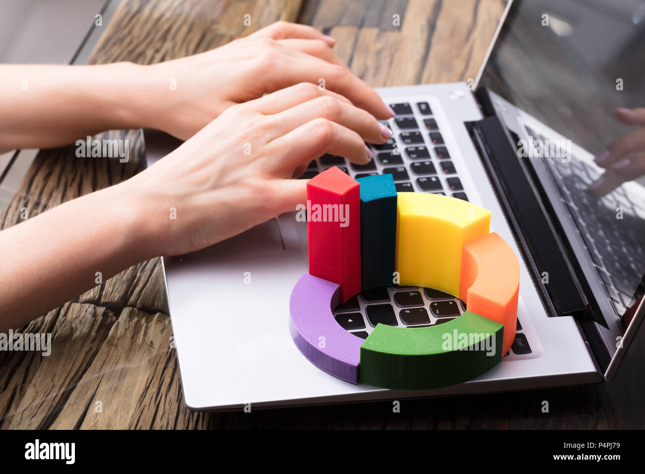 3d pie chart hi-res stock photography and images - Alamy