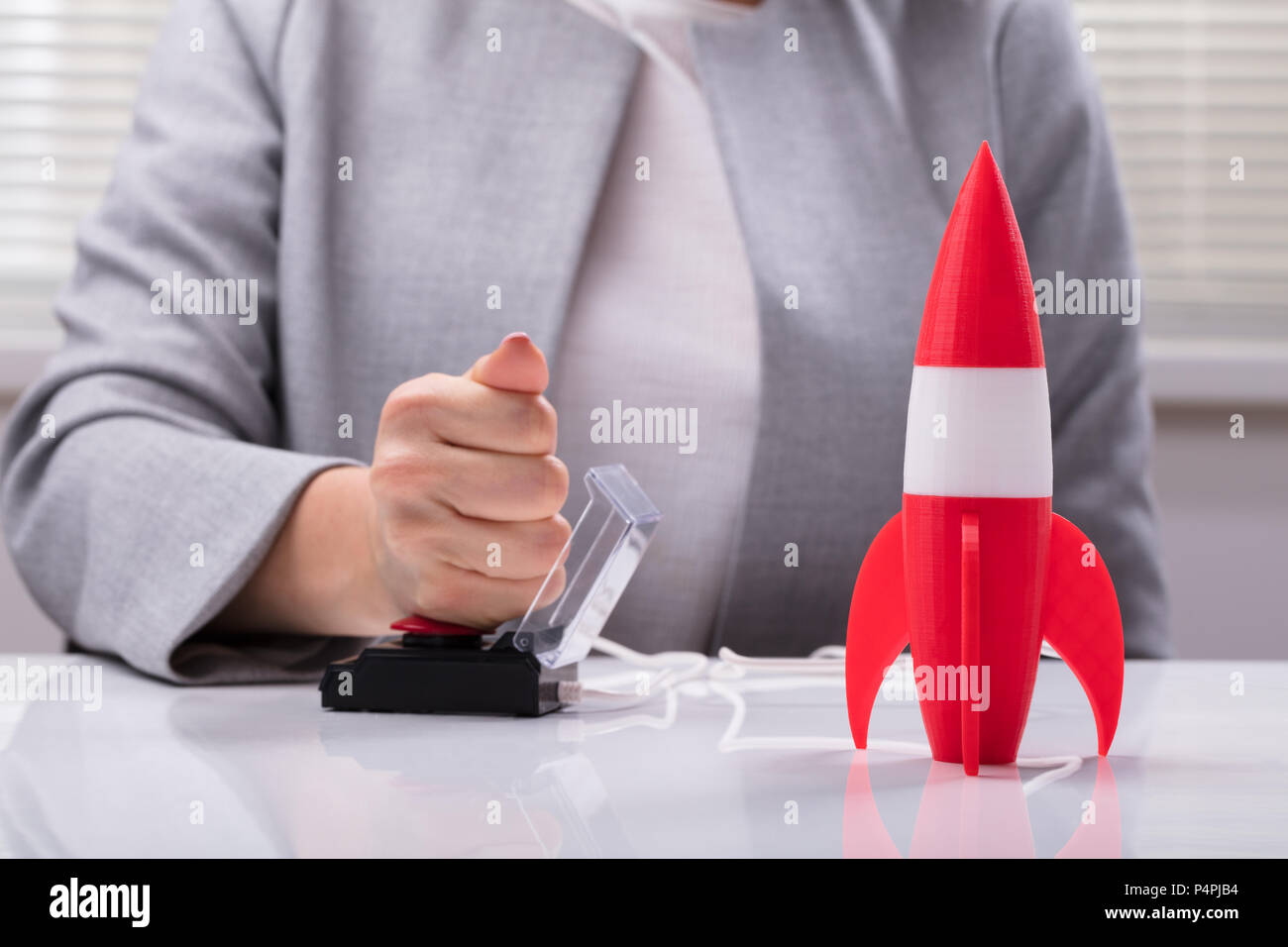 Rocket hand hi-res stock photography and images - Alamy