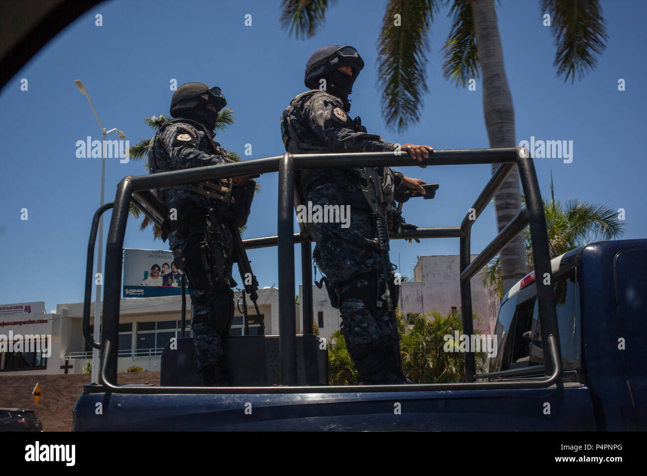 Armed police convoy hi-res stock photography and images - Alamy